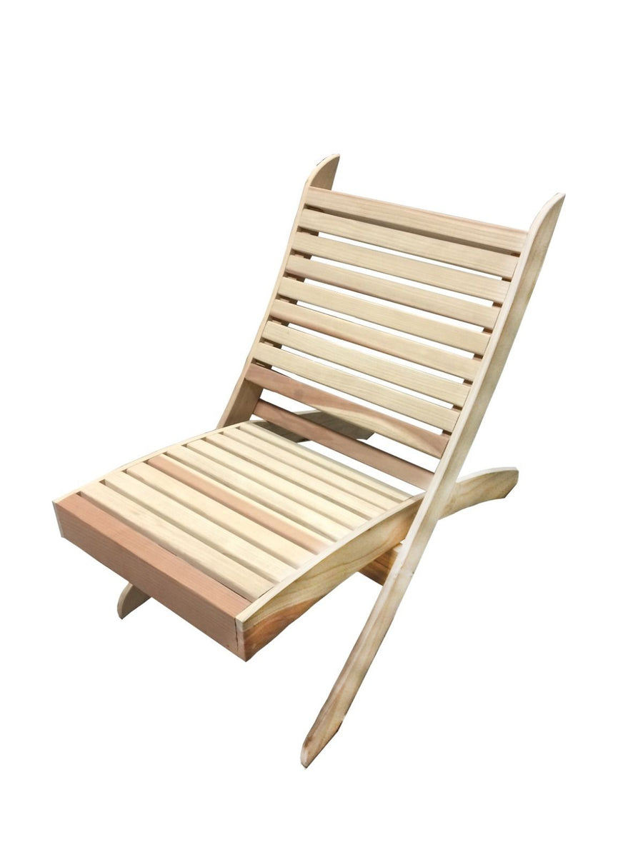 Outdoor Redwood Folding Chair by Best Redwood - Home Delivery